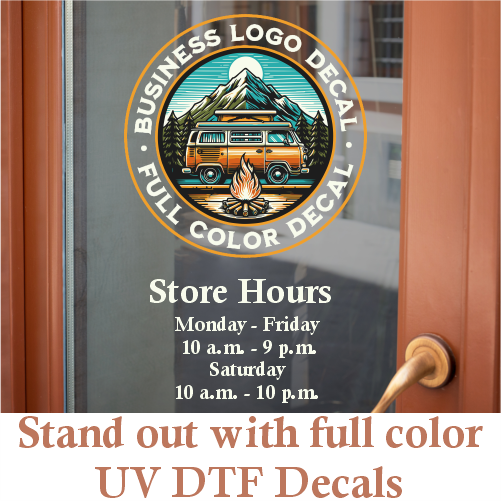 UV DTF Decal 4" Wide – DTFJAX.com